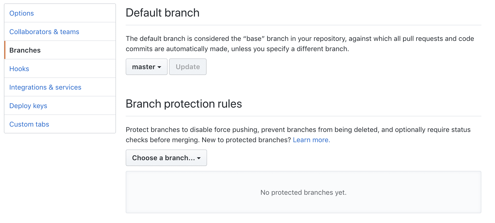 How to Protect Git branch and Enforce Restrictions | GyanBlog