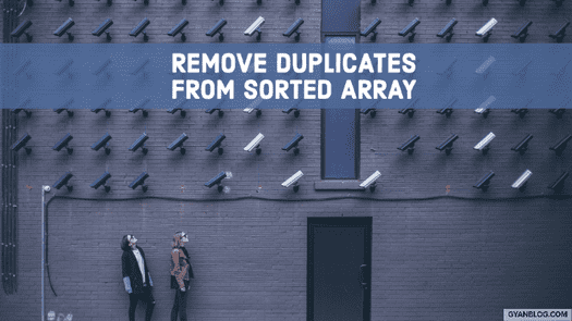 Find If Array Contains Duplicate Number Leet Code Solution Gyanblog