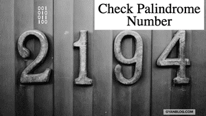 Check whether an integer number given is palindrome or not - Leet Code ...