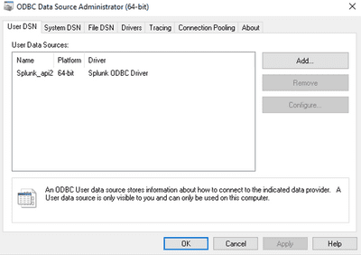 Power BI - How to Connect to Splunk live connection with odbc Splunk ...